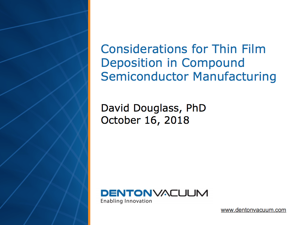 Compound Semi Webinar - Presentation Deck Download